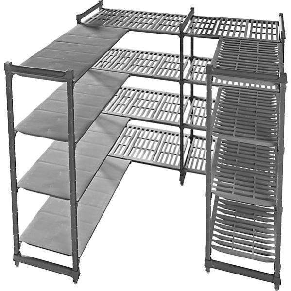 Kaiserkraft | Scaffale modulare a innesto in plastica | largh x prof ...