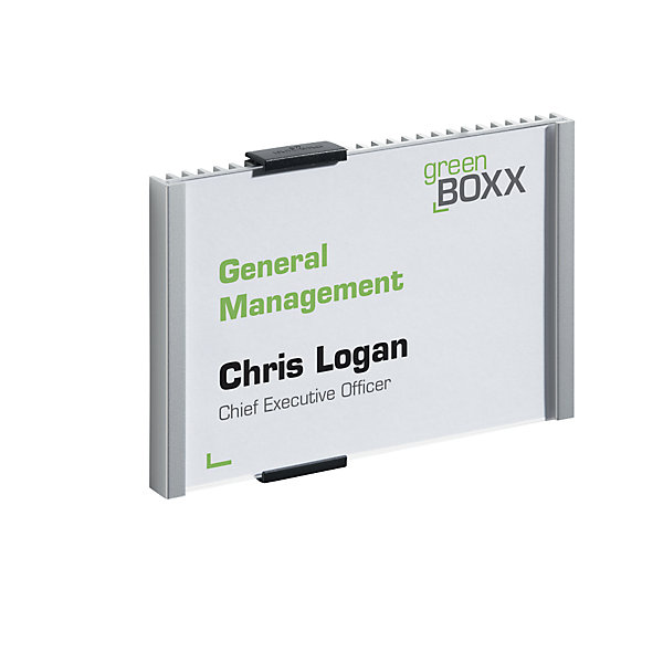 DURABLE | Targhetta per porta | estetica innovativa con pannello ...