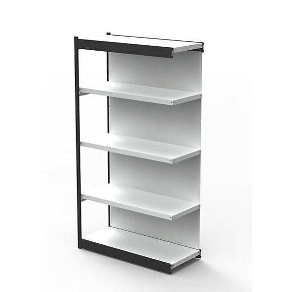 Kaiserkraft | Büro-Regalsystem | mit Rückwand | Regalhöhe 1900 mm ...