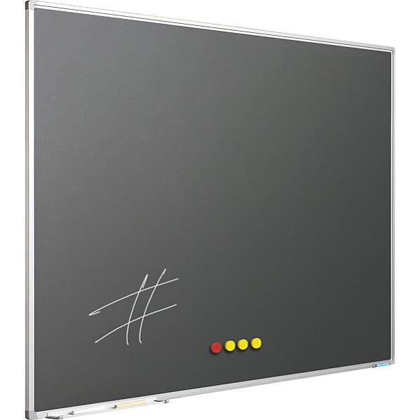 Kaiserkraft | Lavagna a gesso | colore lavagna grigio | largh x alt 900 ...