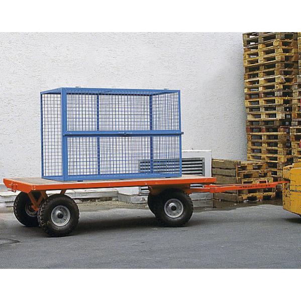 Kaiserkraft | Rimorchio per trattori | sterzo con ralla a 2 ruote ...