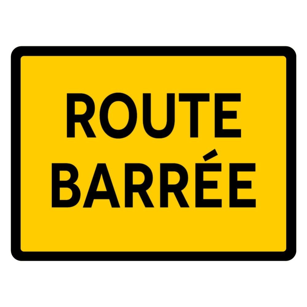 Signalisation de Travaux Temporaires Panneaux de Travaux Temporaires ...