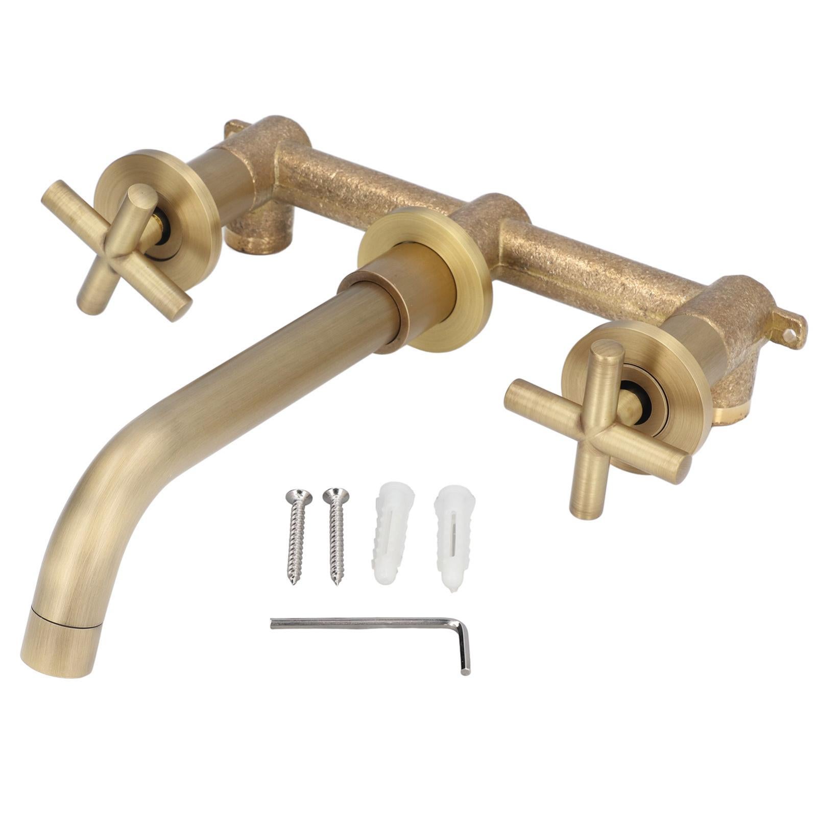 Rubinetto in rame con doppia maniglia a croce | Leroy Merlin