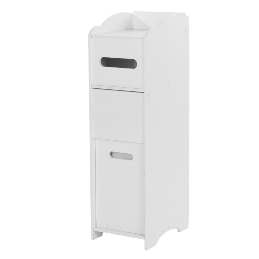 Mobile da bagno con contenitore laterale, mobile a specchio ...