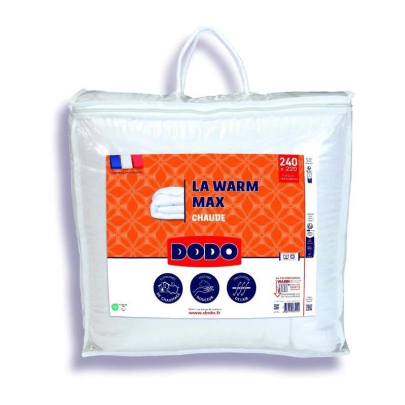 Couette 220x240 cm DODO LA WARM MAX - chaude - 100% Polyester - 2 ...