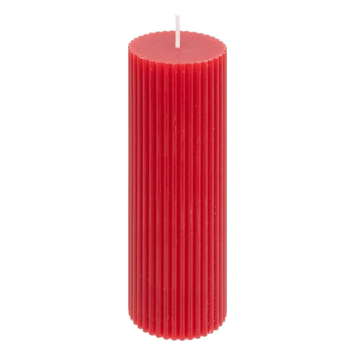 Bougie bâton "Demi" 229g rouge - Atmosphera créateur d'intérieur ...