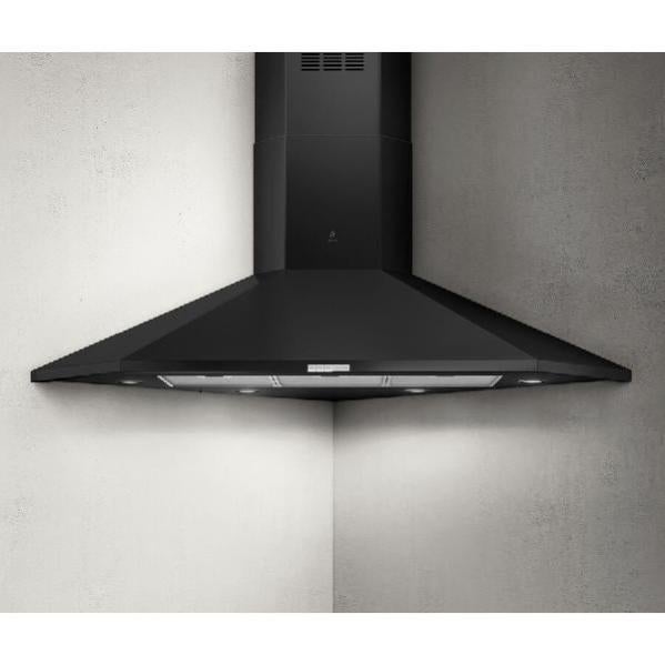 Elica PRF0127462A Cappa Cucina Filtrante ad Angolo 100 cm Nero ACUTA BL ...