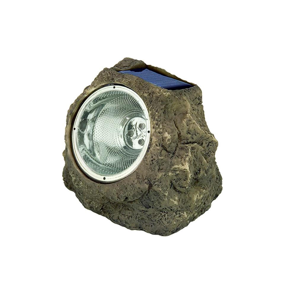 Roca Solar LED Andes Cobrizo Luxform | Leroy Merlin