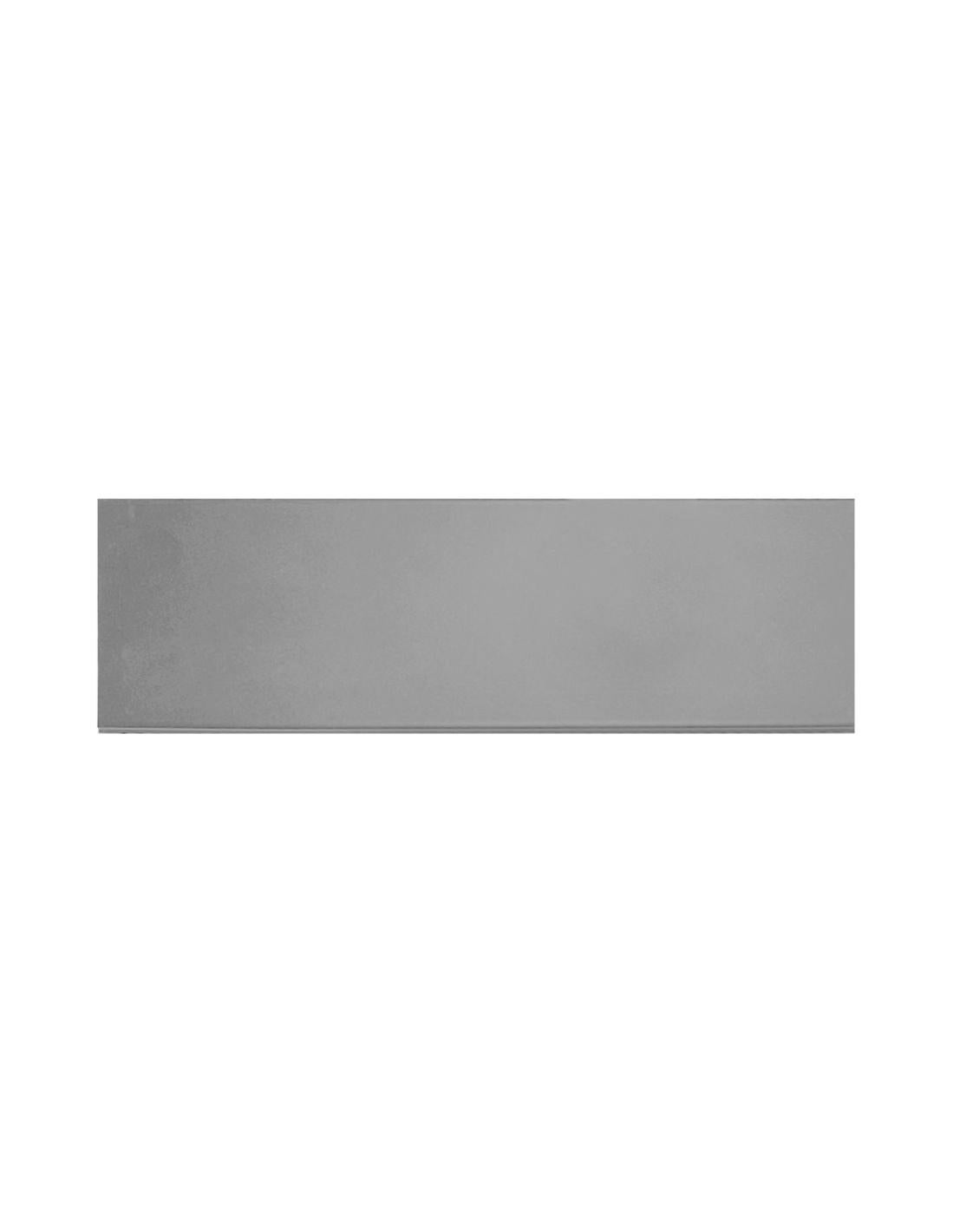 Rodapie Aluminio Recto | X5 UNDS | Seleccione color y medida | 100mm ...