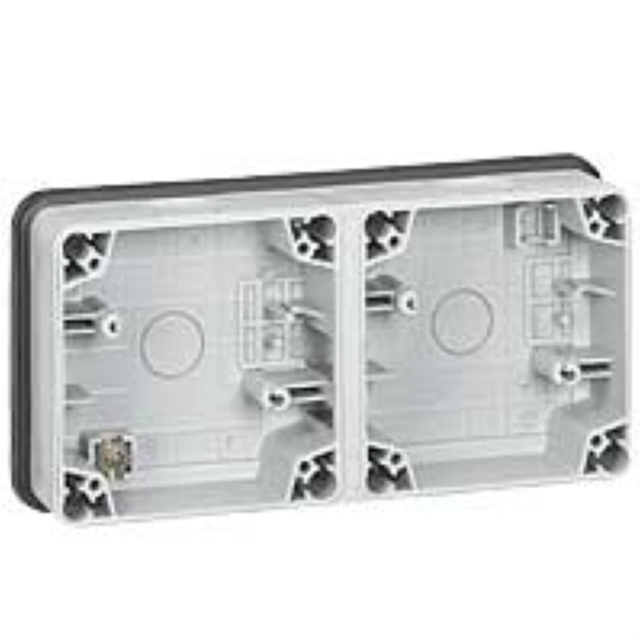 Boitier legrand plexo 66 - saillie - 2 postes - horizontal - ip66 ...