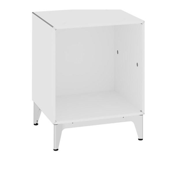 Mauser | Box singolo | con base | larghezza 385 mm | bianco puro ...