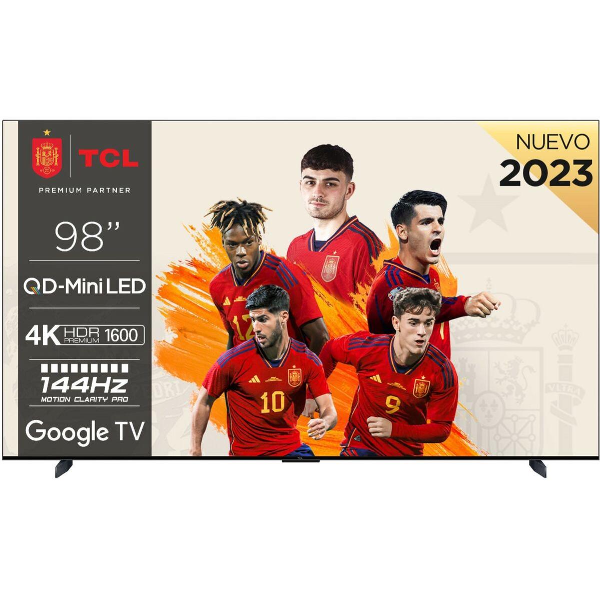 Smart TV TCL 98C805 98" 4K Ultra HD LED AMD FreeSync | Leroy Merlin
