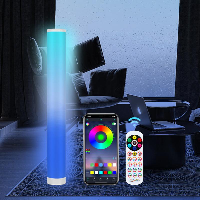 6W LED lampadaire lampadaire support coin lumière lampadaire couleur ...