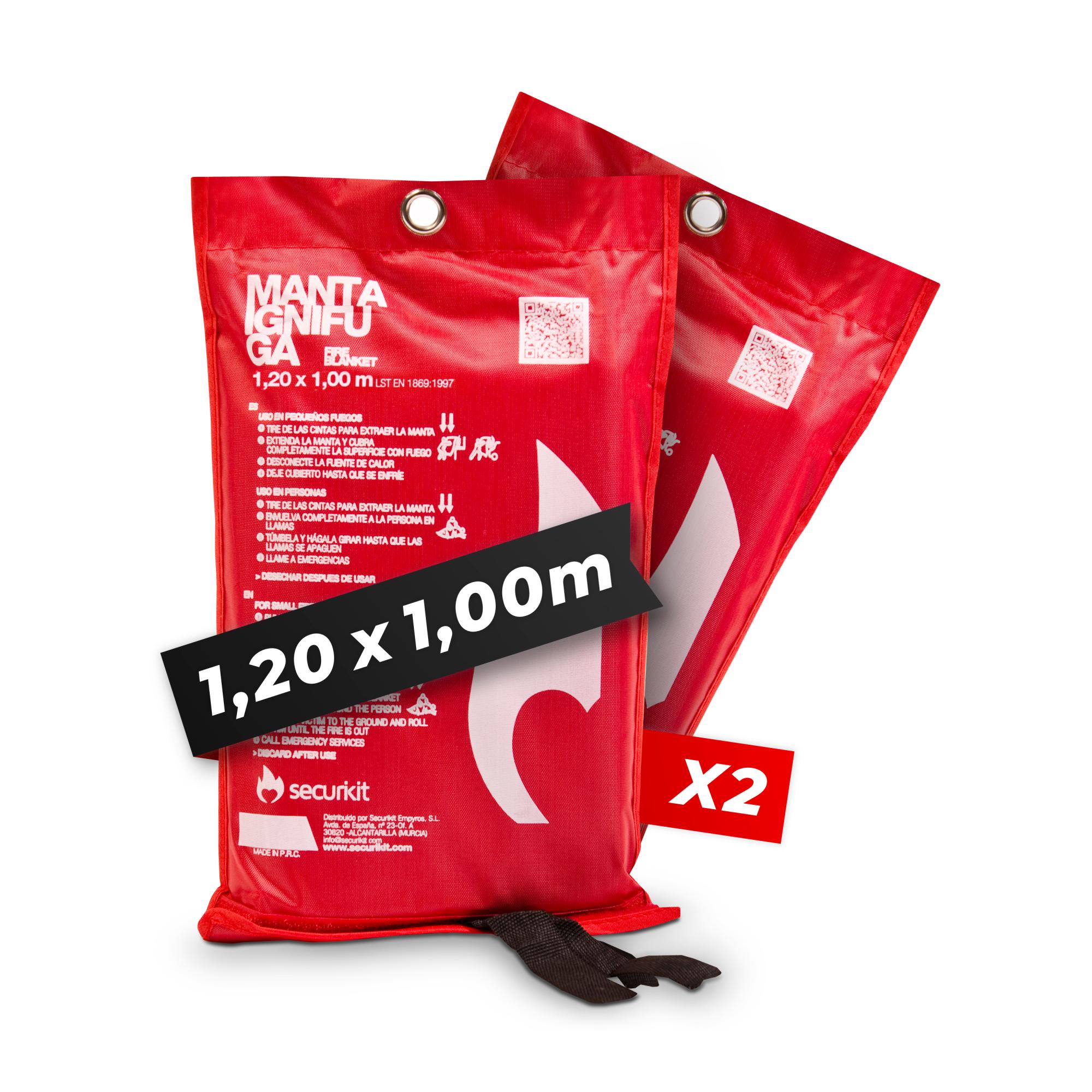 Securikit - Manta Ignífuga de Alta Resistencia al Fuego para ...