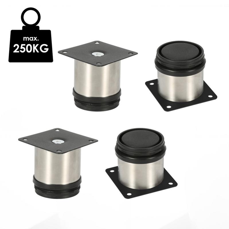 4X Pieds de meuble Canapé Pied de support Pied d'armoire Réglable ...