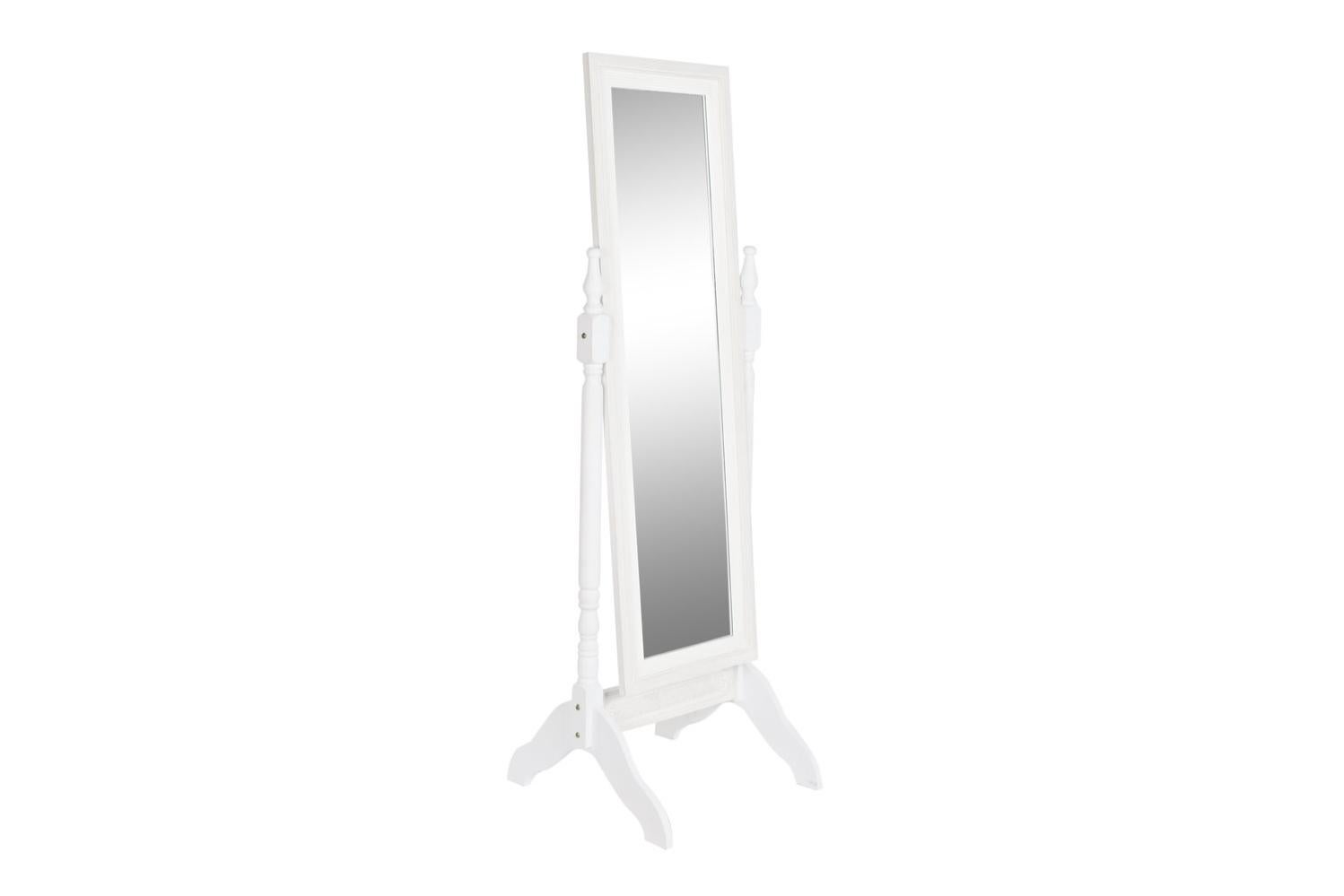 Miroir Dressing Miroir Mdf 50x50x157 Blanc | Leroy Merlin