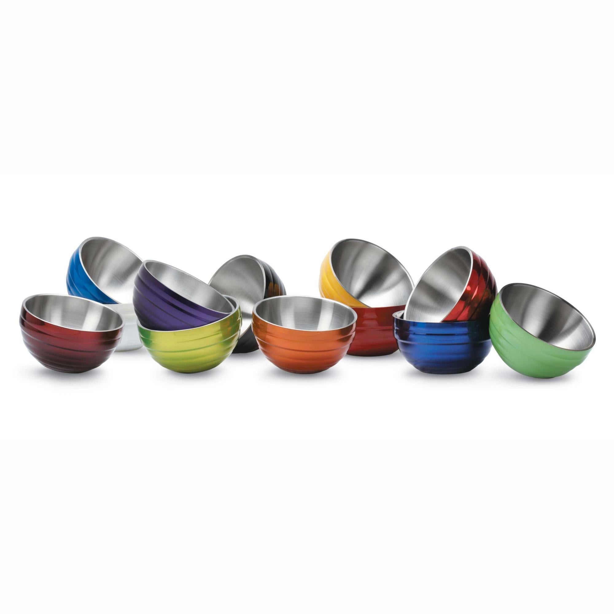 Bol de Service Double Paroi Ø 18,4 cm - Pujadas - Rouge - l0- L0- P0 ...
