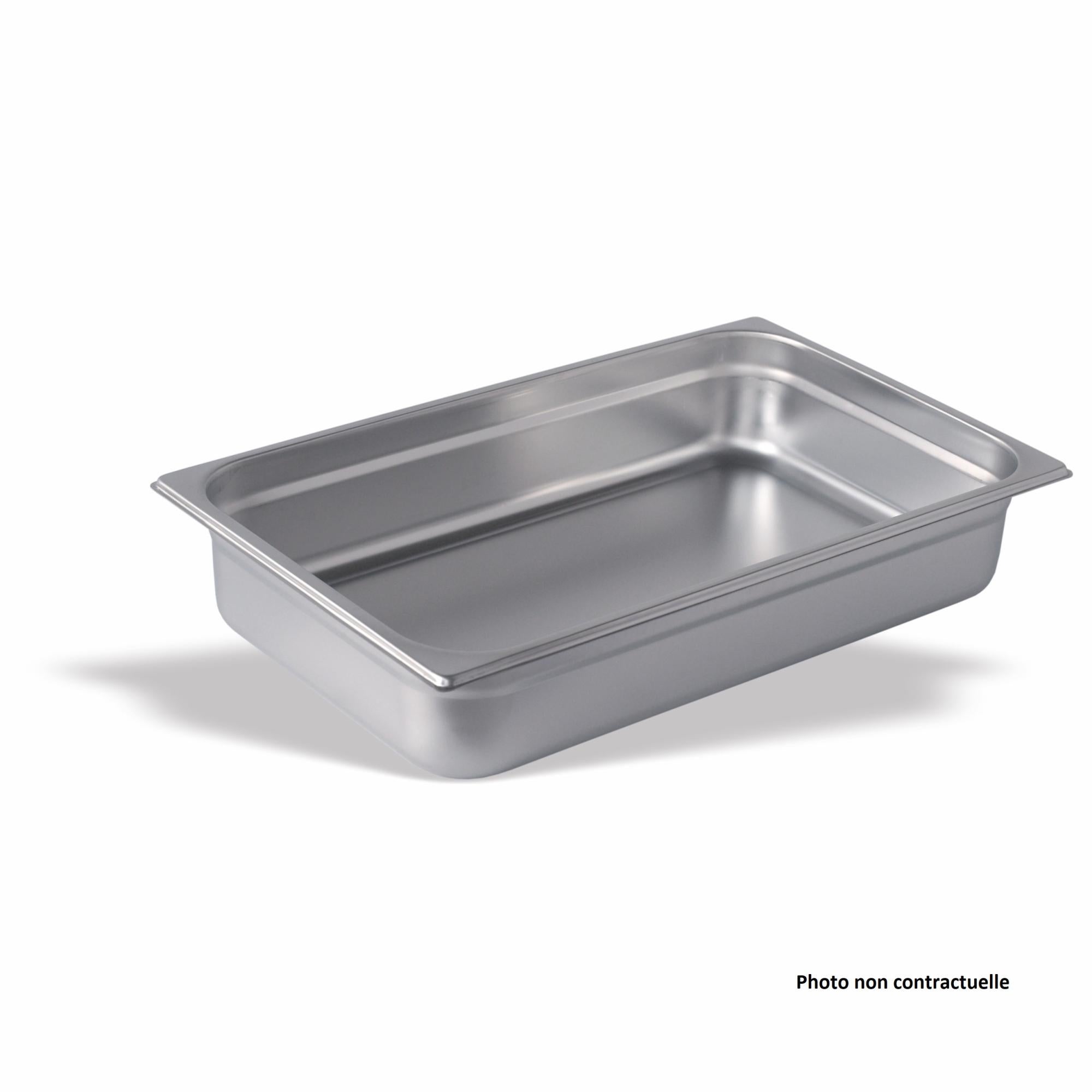 Bac Gastro Inox GN 1/1 - H 200 mm - Pujadas | Leroy Merlin