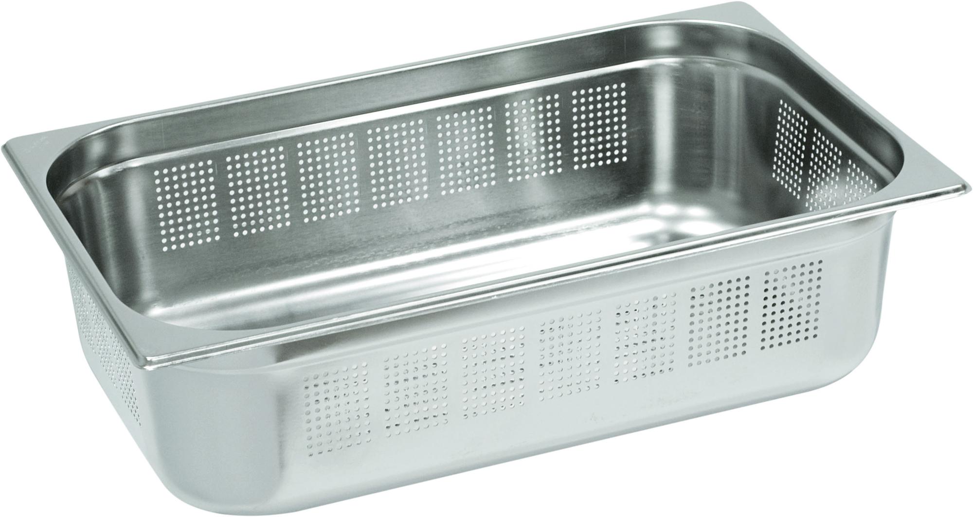 Bac Inox Gastro Perforé GN 1/1 - H 20 à 200 mm - Stalgast | Leroy Merlin