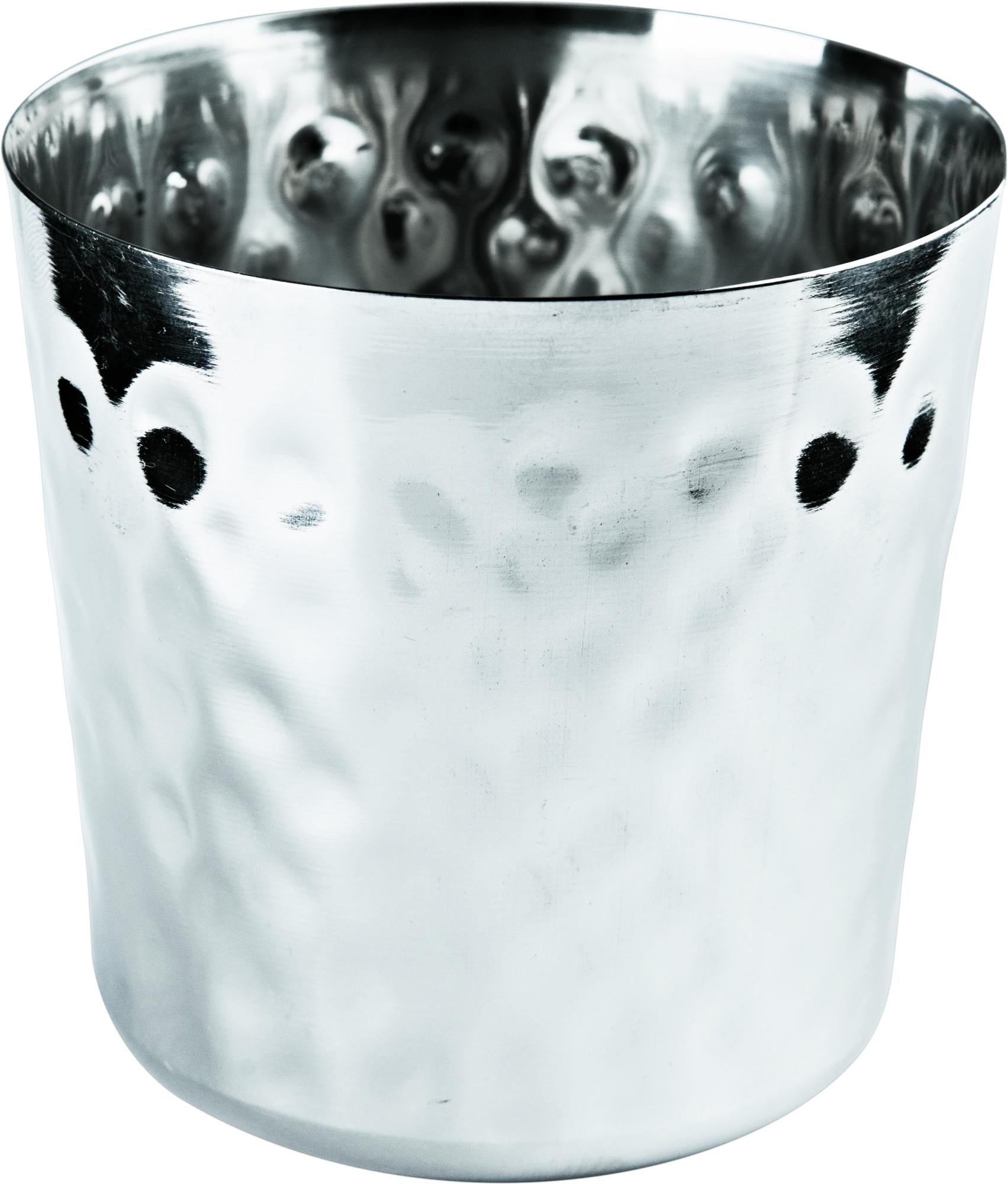 Pot à Frites Inox en Acier Martelé Ø 88 mm - Stalgast | Leroy Merlin