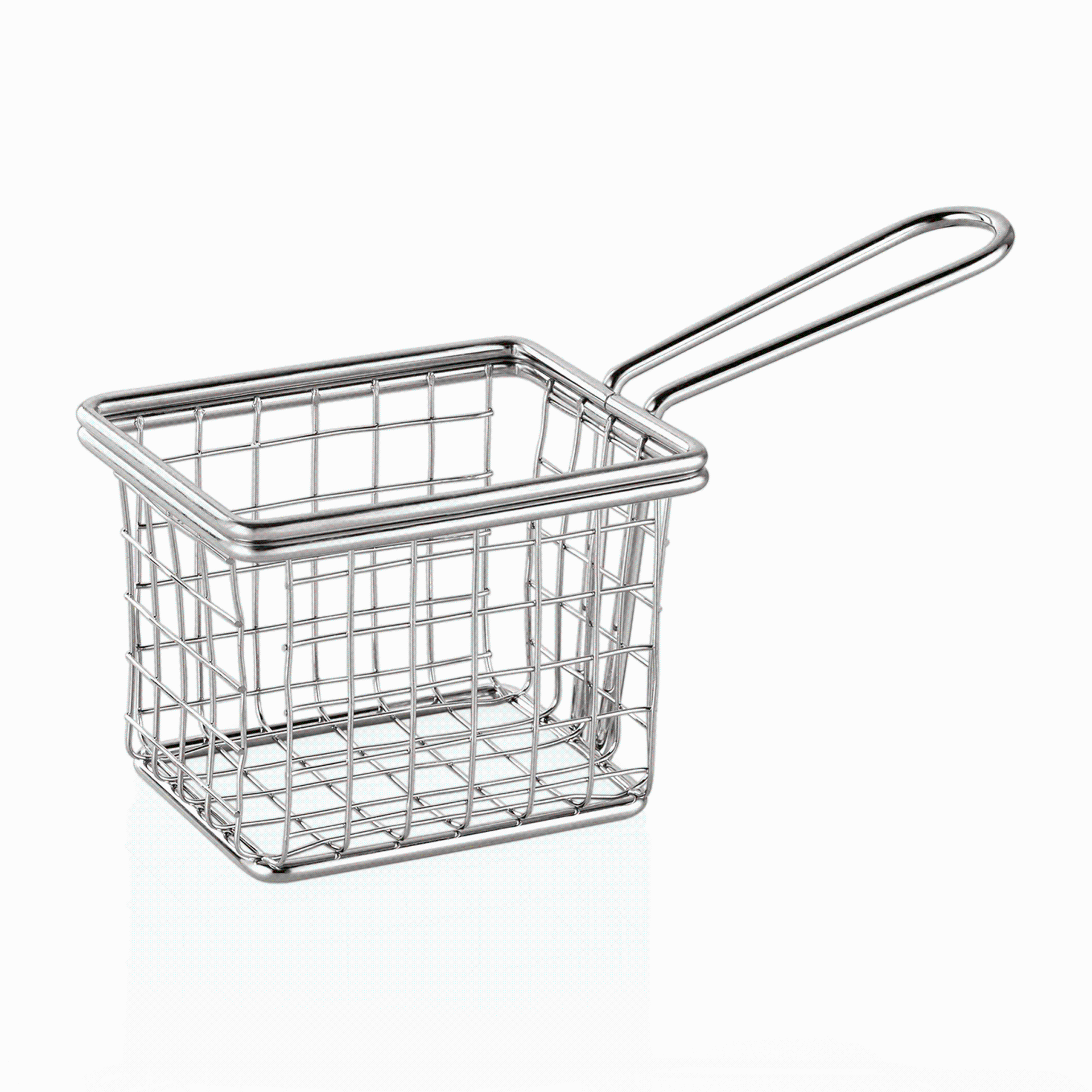 Panier de service en Acier au nickel-chrome L 100 mm l 80 mm H 75 mm ...