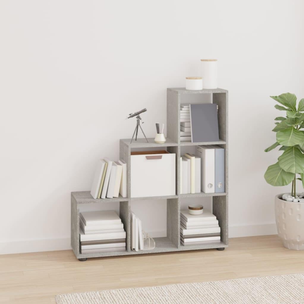 Libreria a scala Grigio cemento 107 cm MDF | Leroy Merlin