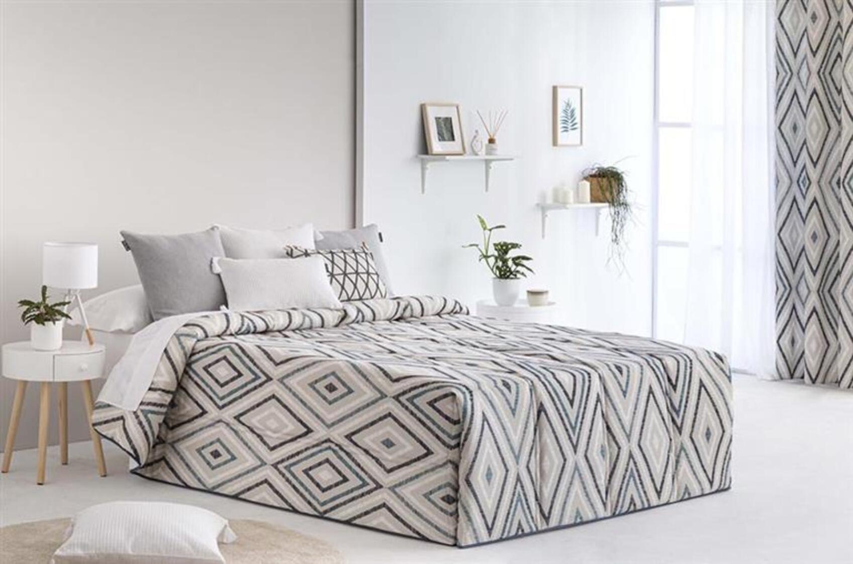 Edredón Conforter Zafra Azul para Cama de 160 cm | Leroy Merlin