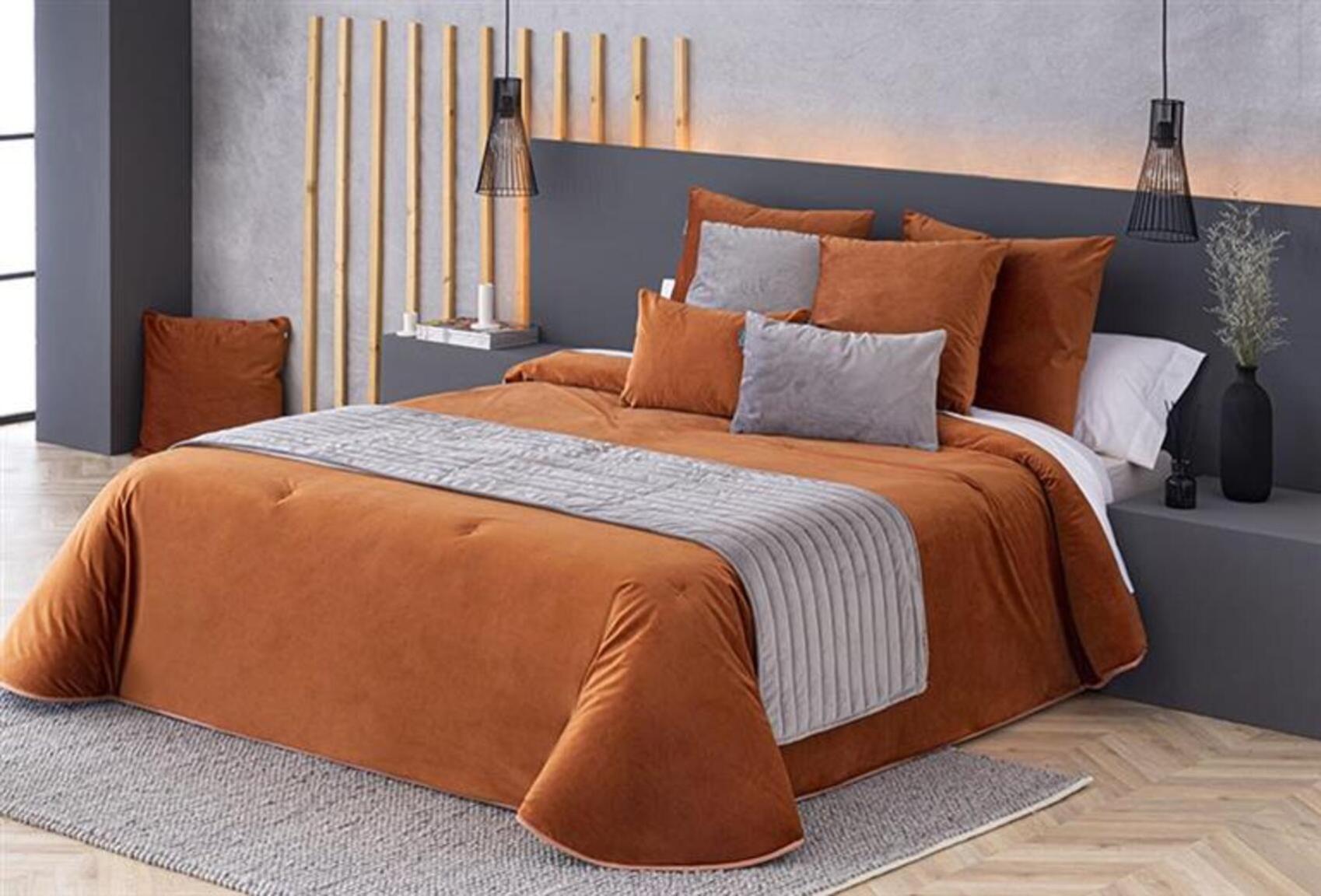 Edredon Conforter Velvet Liso Aterciopelado Caldera para Cama de 170 cm ...