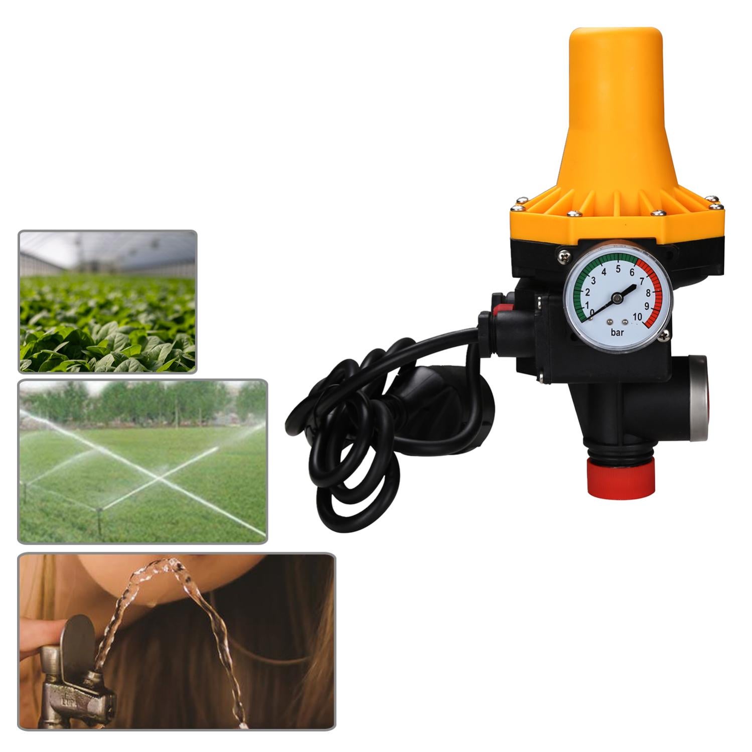 Regolatore di pressione con filo 10 bar Pressostato Irrigazione giardino con cavo | Leroy Merlin