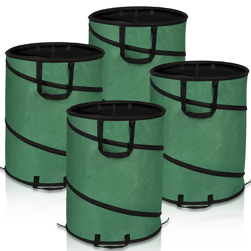 Sacs à déchets de jardin Popup avec 3 poignées indéchirables Sac à déchets 170L 4X | Leroy Merlin