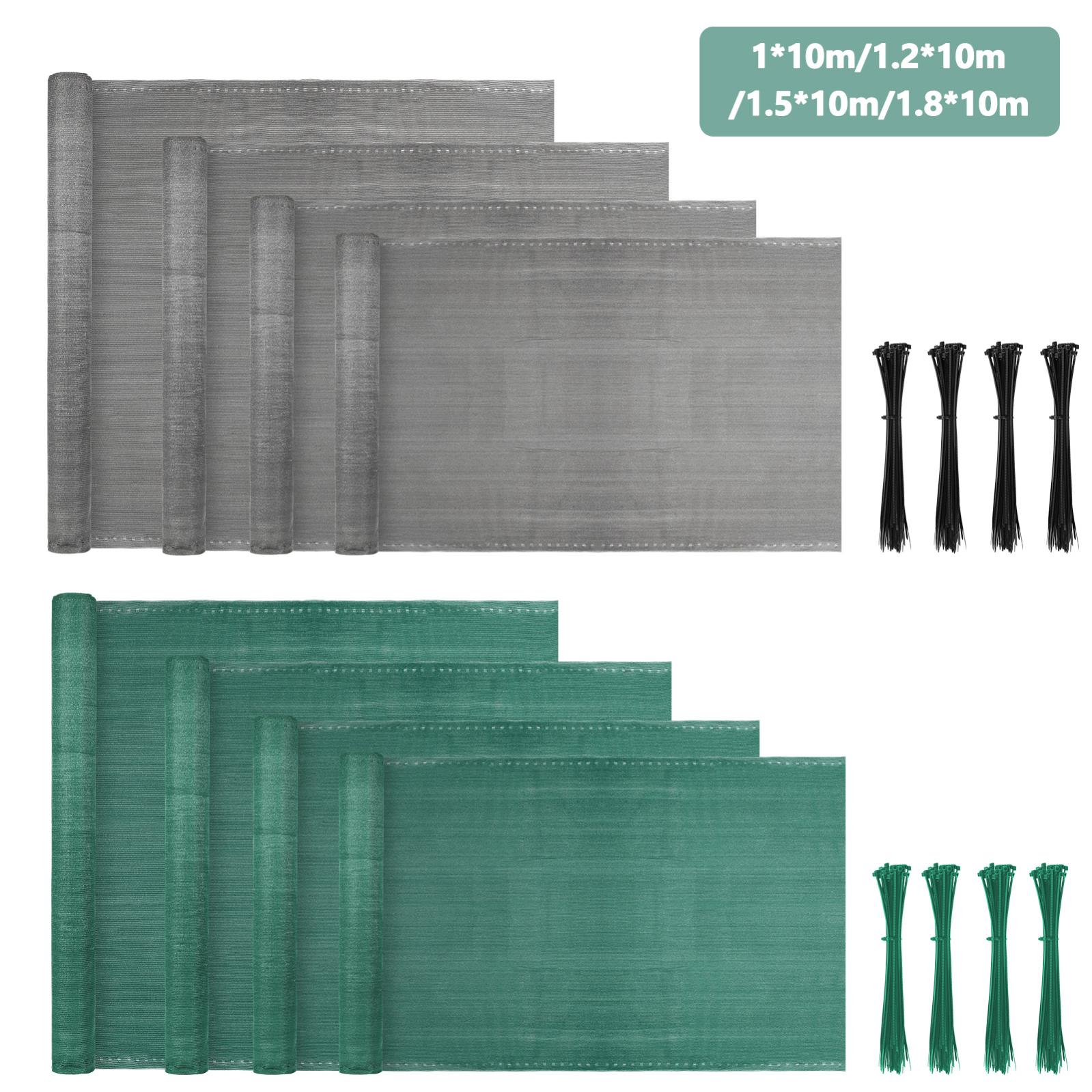 1.2 x 10m Balcony Screen Deep Draught Grey | Leroy Merlin