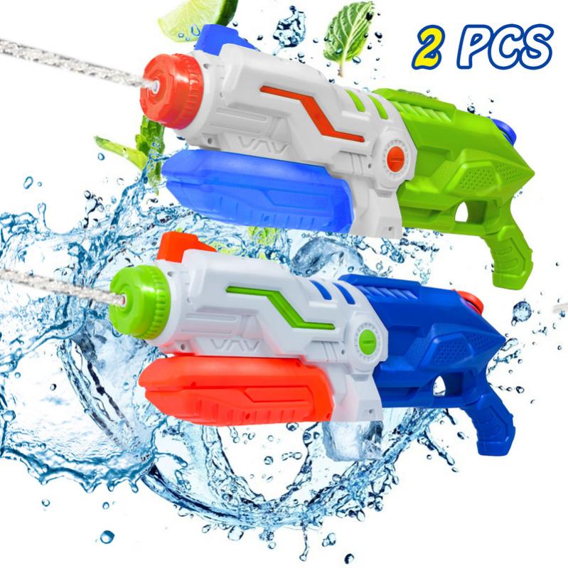 2x Pistole ad acqua Gamma Pistole ad acqua Fucile giocattolo con ... 2x Pistole ad acqua Gamma Pistole ad acqua Fucile giocattolo con ...