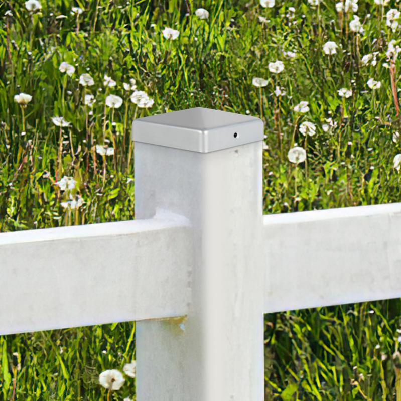 10x Tapa Poste Tapa Poste Tapa Poste Plata 91mm | Leroy Merlin