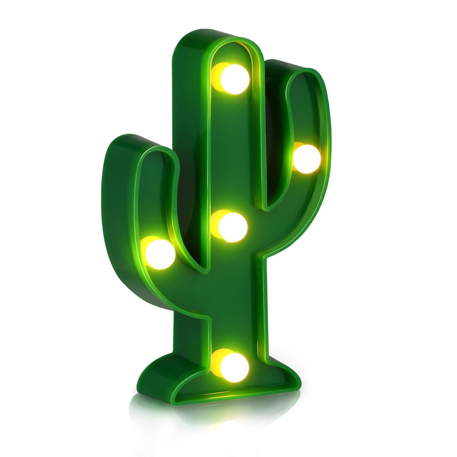 Veilleuse LED LED Cactus Lumière Décorations de Fête Mexicaine Décor de ...
