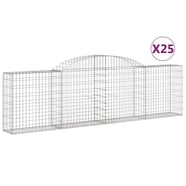 Cestini Per Gabbioni Ad Arco 25 Pz 300x30x80 100 Cm In Ferro Zincato Cestini Per Gabbioni Ad Arco 25 Pz 300x30x80 100 Cm In Ferro Zincato
