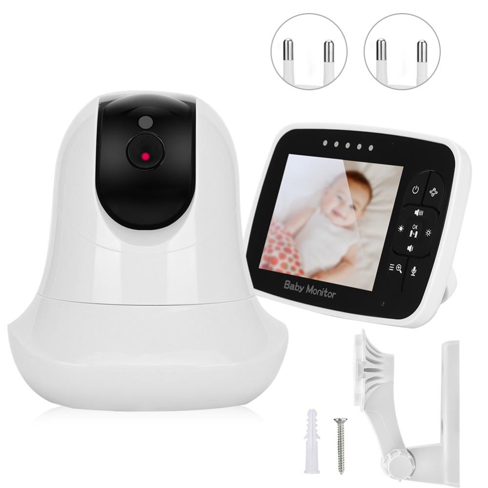 Baby monitor ptz zoom 3,5 pollici - interfono bidirezionale ...