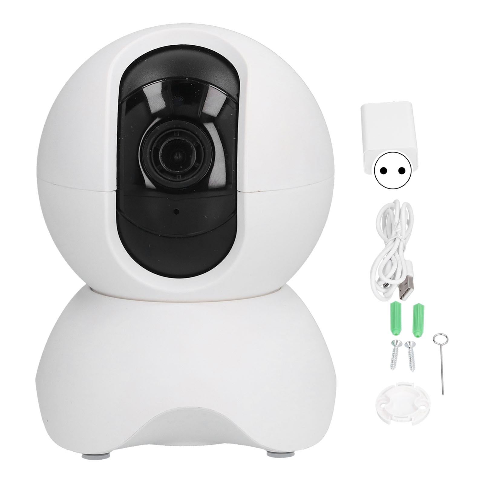 Telecamera wifi wireless 1080p, visione notturna a infrarossi, audio ...
