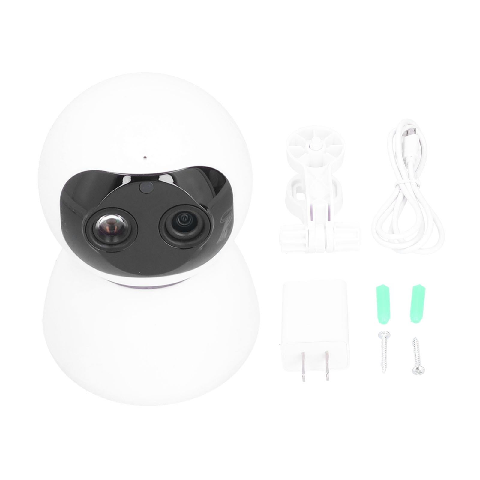 Fotocamera doppia lente 2MP robot di sorveglianza wifi visione notturna ...