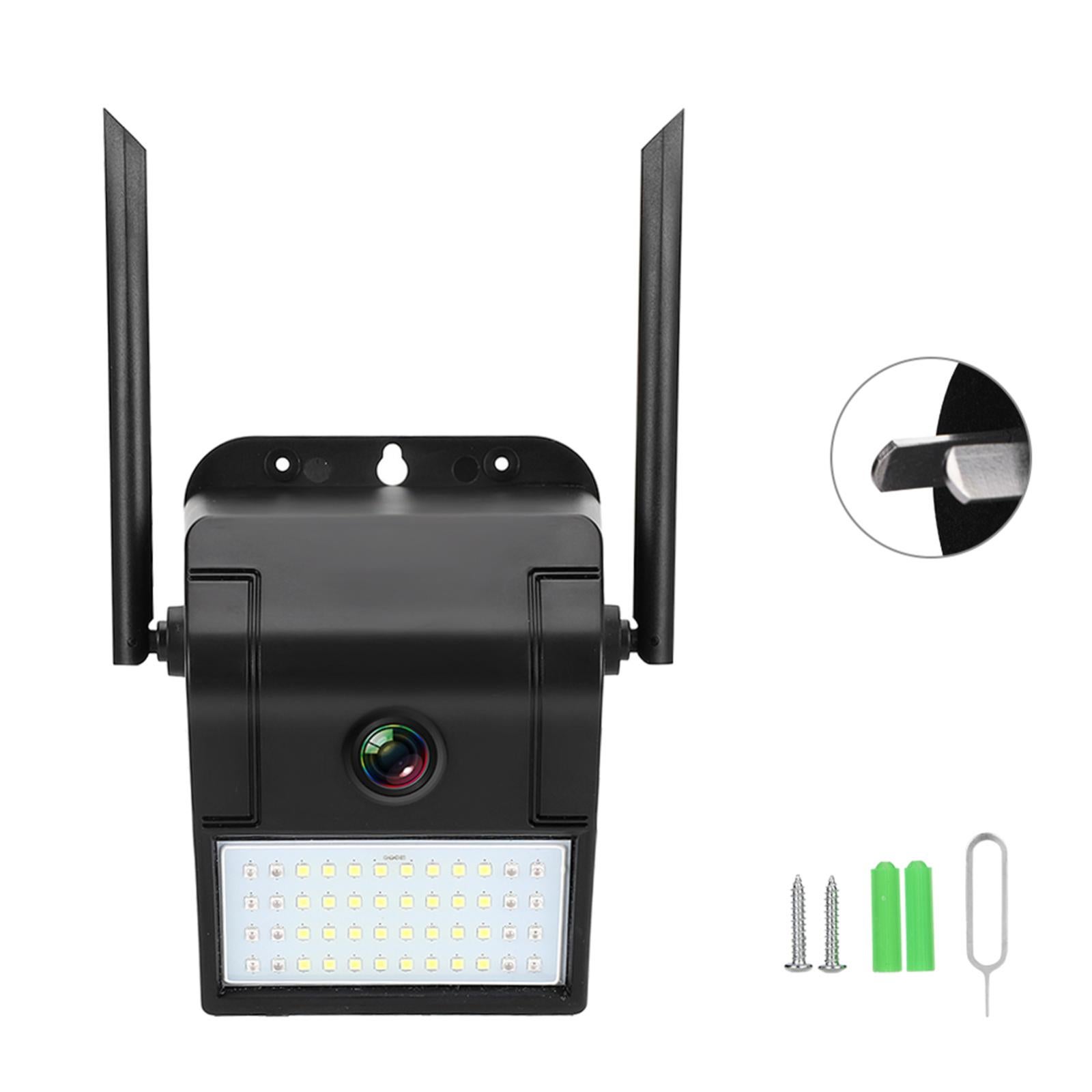 Telecamera wifi ip66 v380pro impermeabile 1080p con illuminazione di ...