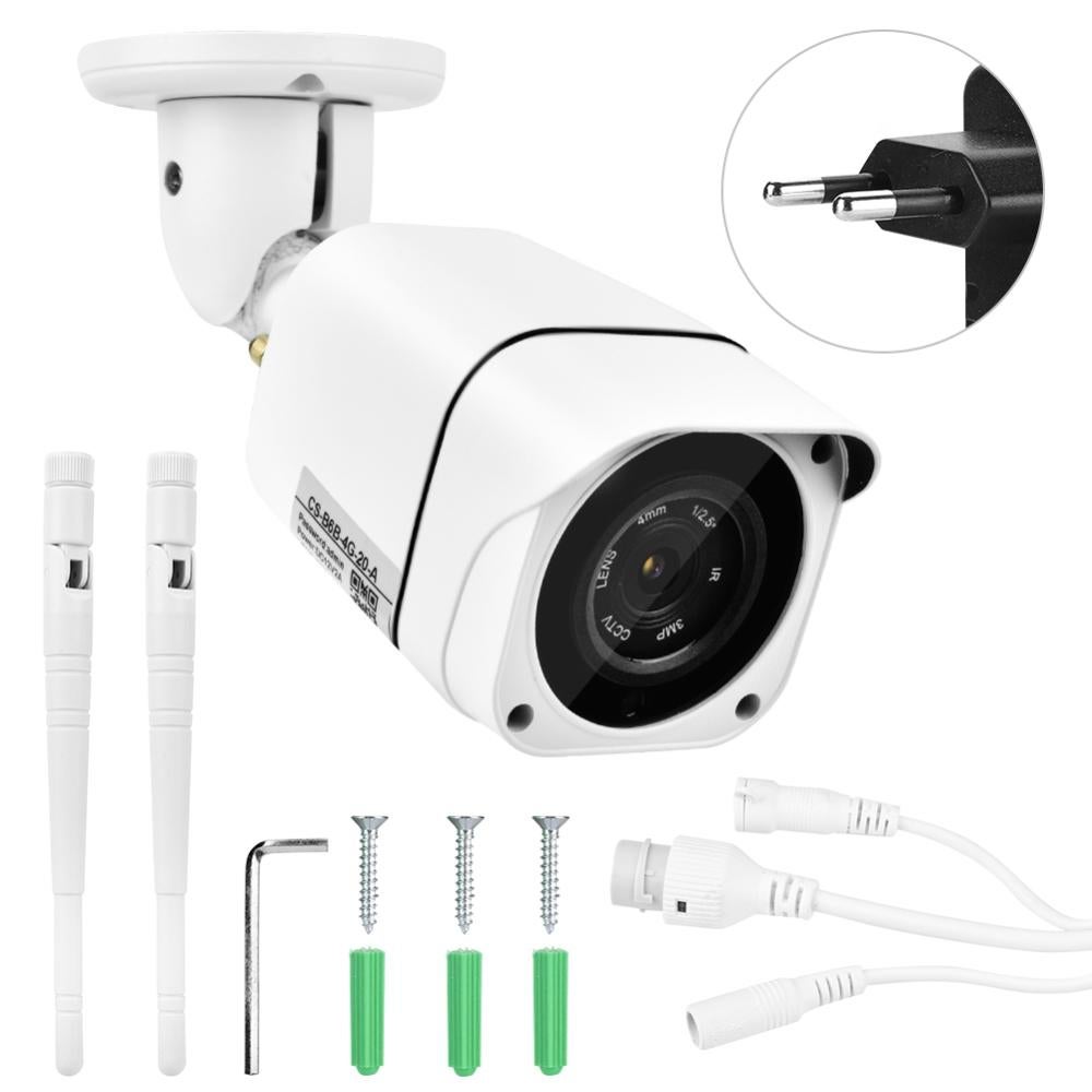 Mini Onvif 1080P 100-240V Telecamera per visione notturna impermeabile ...