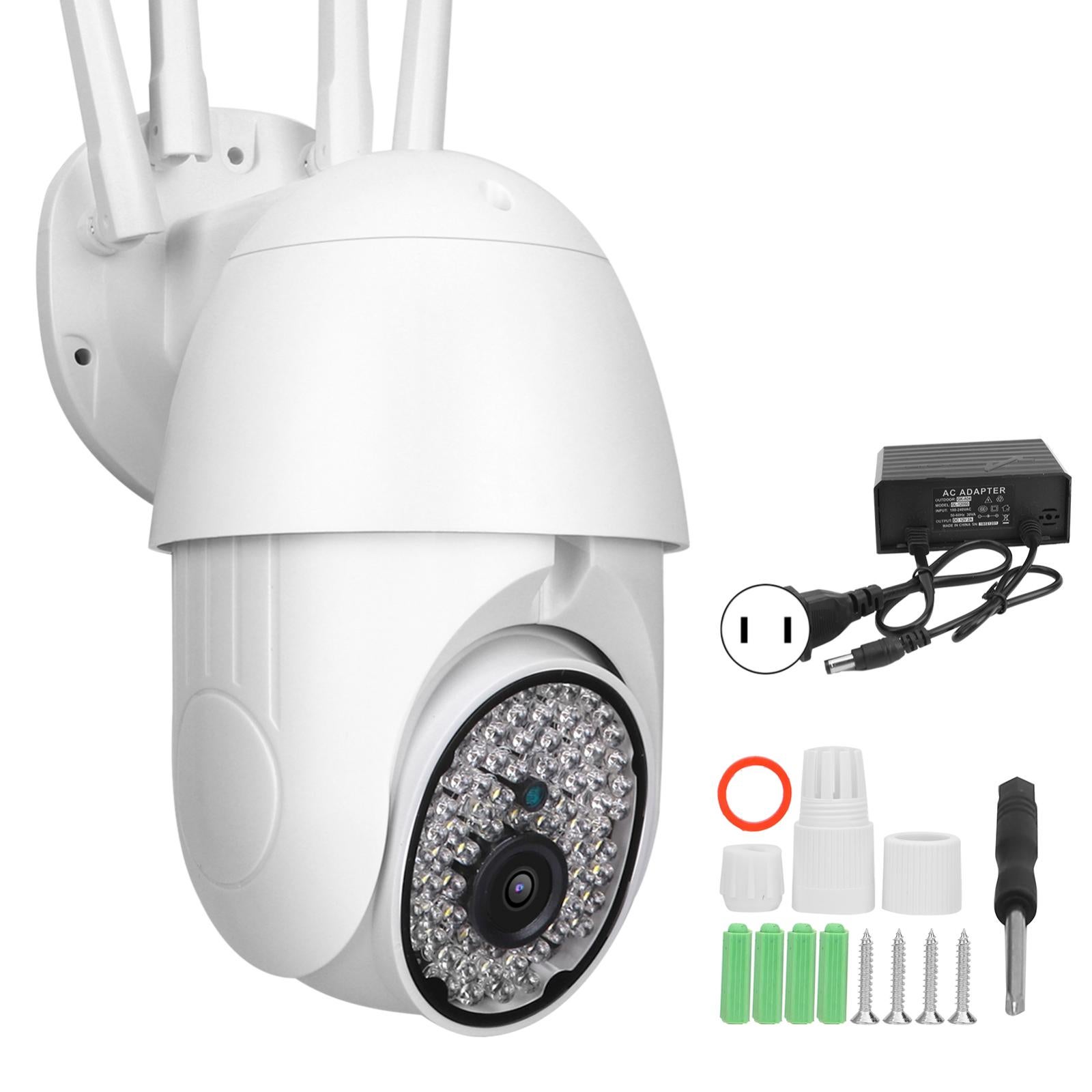 Telecamera wifi Ptz luce ir visione notturna a colori cctv monitoraggio ...