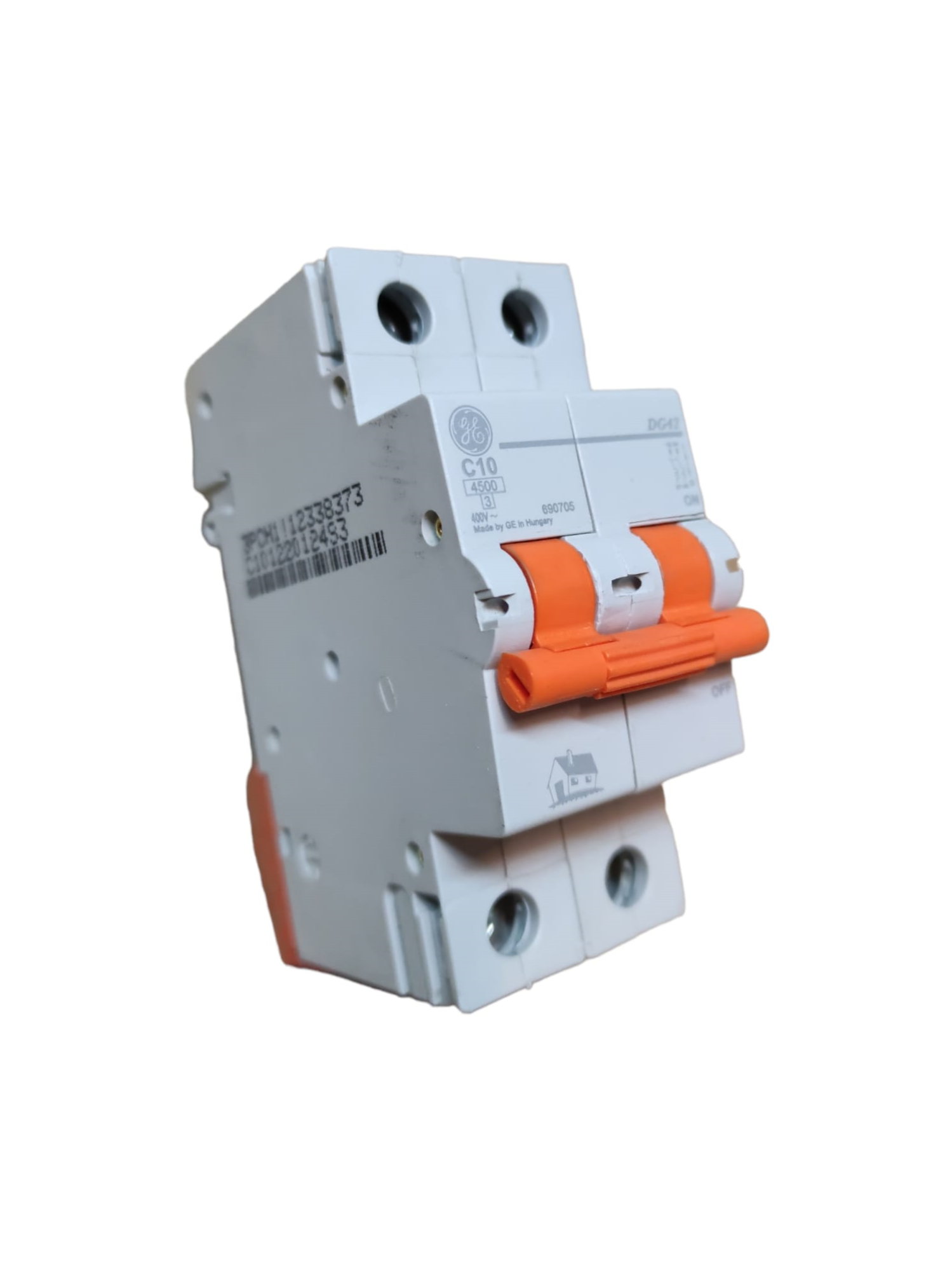 Ge power 690705 dg42 c10 interruttore automatico magnetotermico 2p 10a 4,5ka c 2m - Nuovo ...