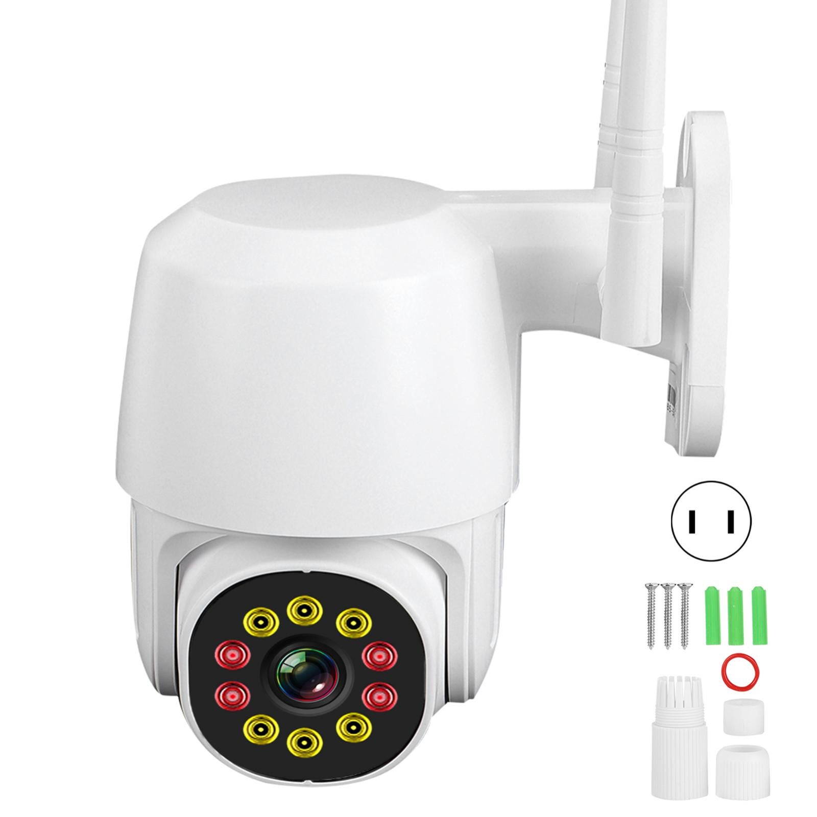 Telecamera IP esterna a 360° senza fili wifi dome ip66 rilevamento ...