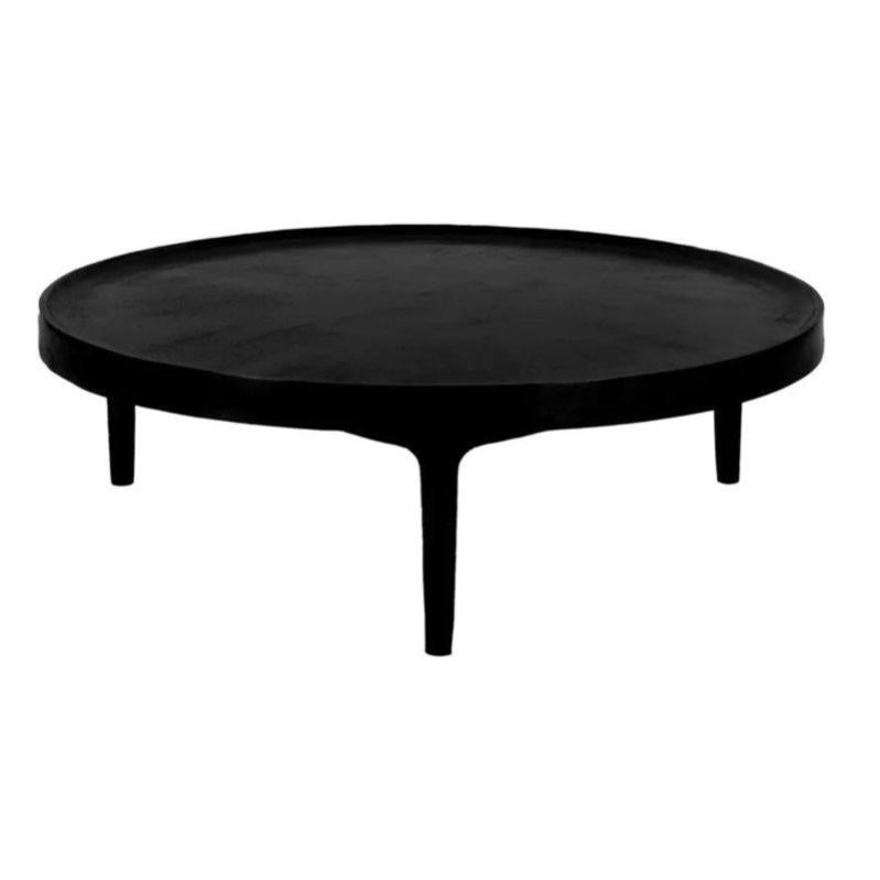 Table basse ronde 80cm en aluminium TRENO | Leroy Merlin