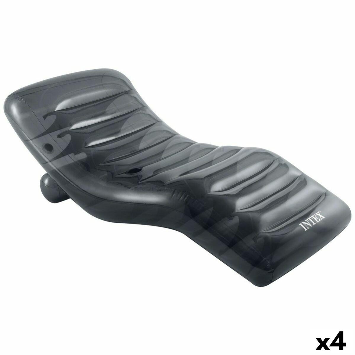 Fauteuil gonflable Intex Gris 191 x 67 x 89 cm (4 Unités) | Leroy Merlin