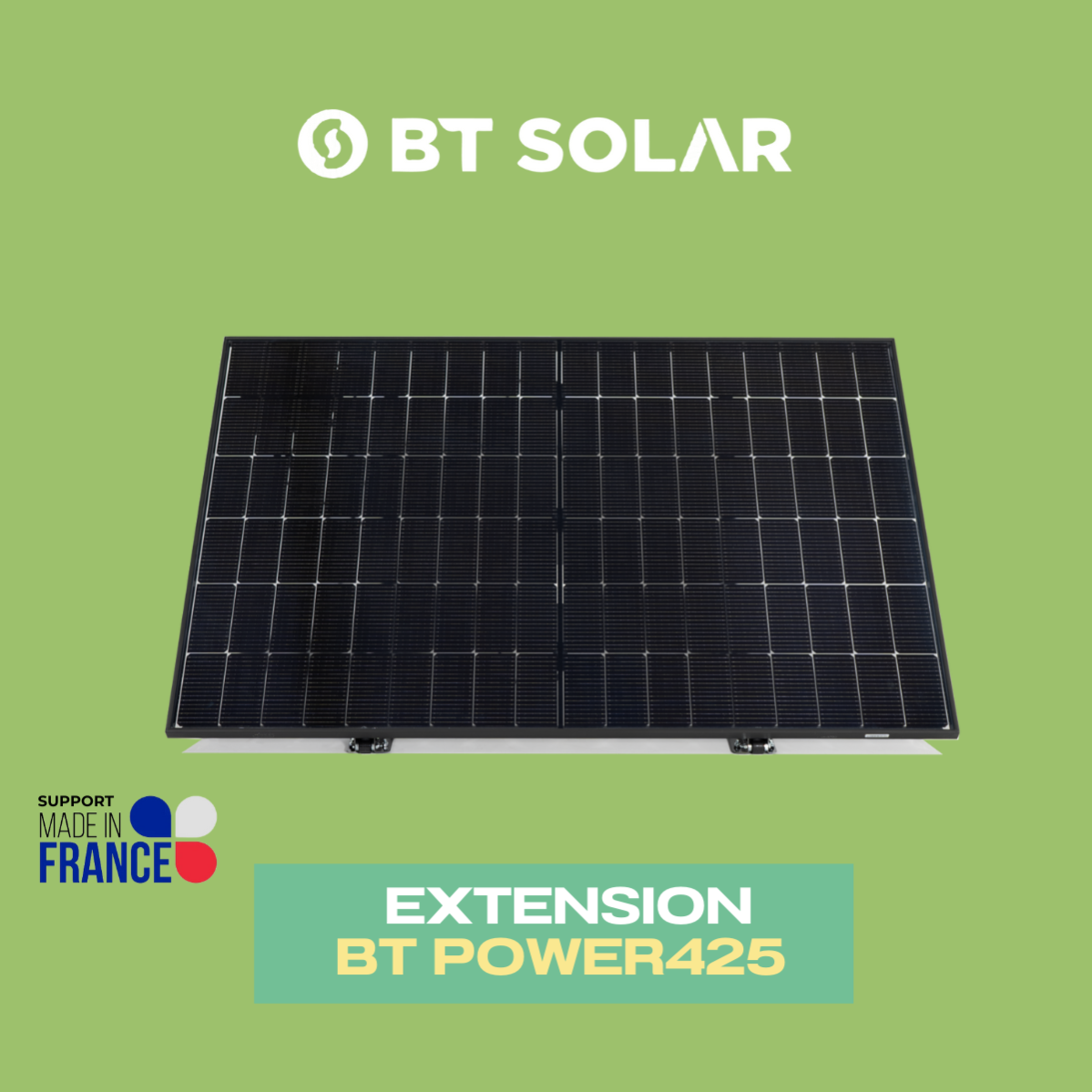 Station solaire BT Power Extension - 1 panneau supplémentaire pour station BT Power | Leroy Merlin