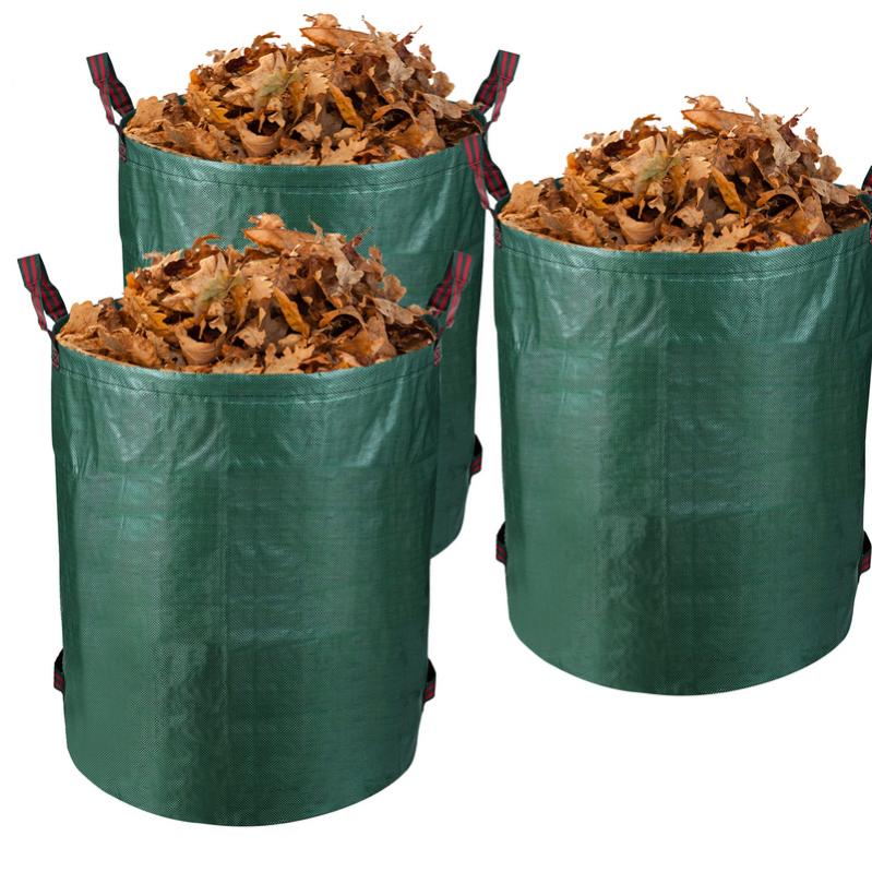 Sac de jardin en polypropylène Sac de jardin XXL Sac à feuilles Compost ...