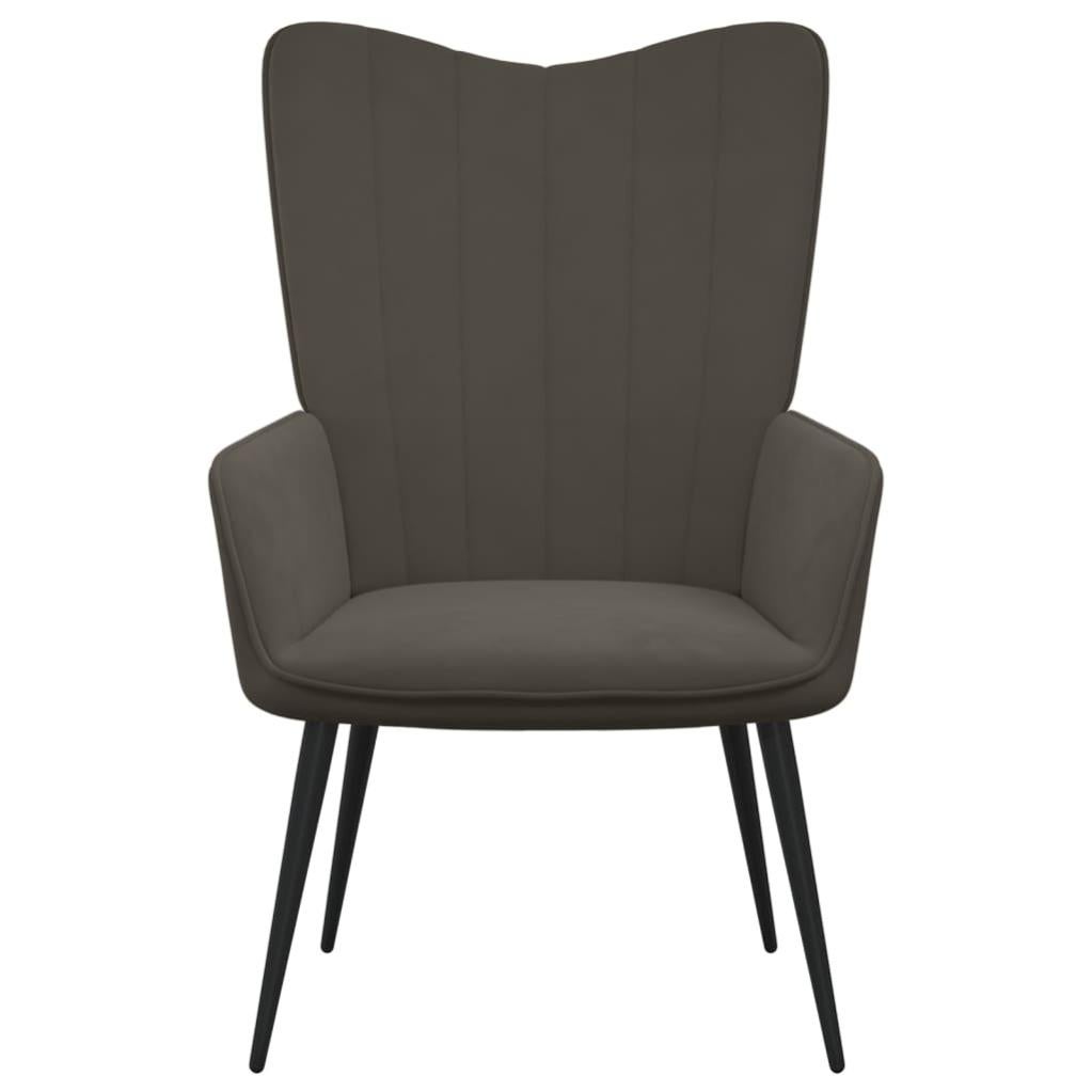 Chaise de relaxation | Fauteuil de relaxation | Chaise de Salon Gris ...