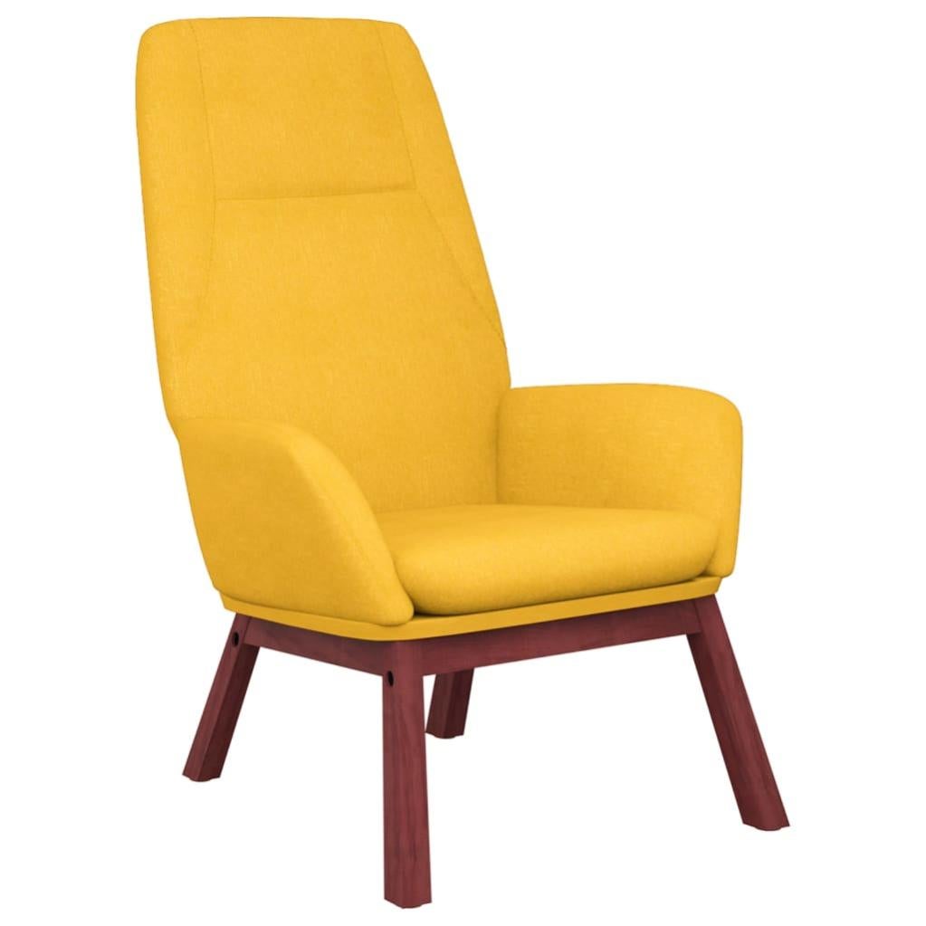 Chaise de relaxation | Fauteuil de relaxation | Chaise de Salon Jaune ...