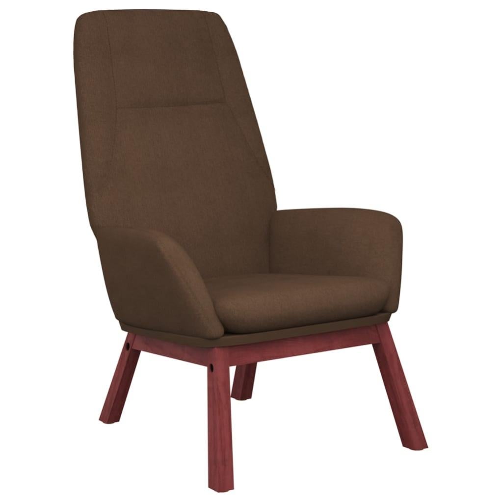 Chaise de relaxation | Fauteuil de relaxation | Chaise de Salon Marron ...